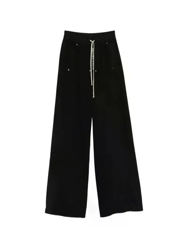 Rick Owens Geth Belas Drawstring Wide-leg Track Pants