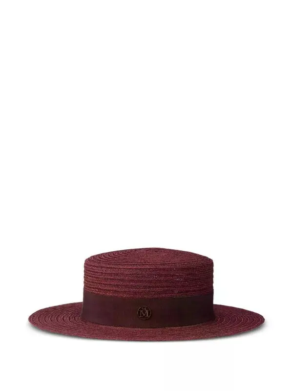 MAISON MICHEL Kiki Woven Hat