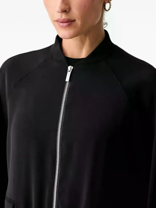 Armani Exchange Logo-embroidered Bomber Jacket