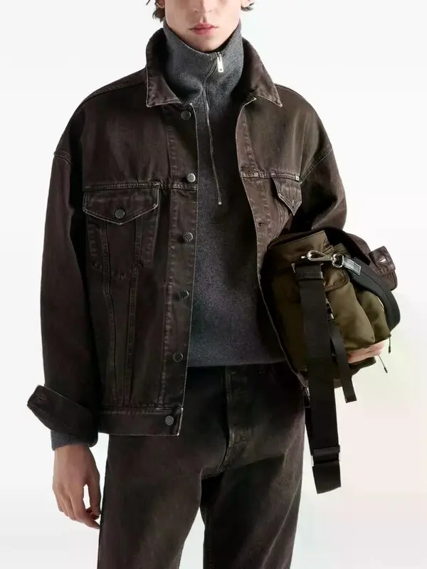 Prada Wool And Cashmere Polo Sweater