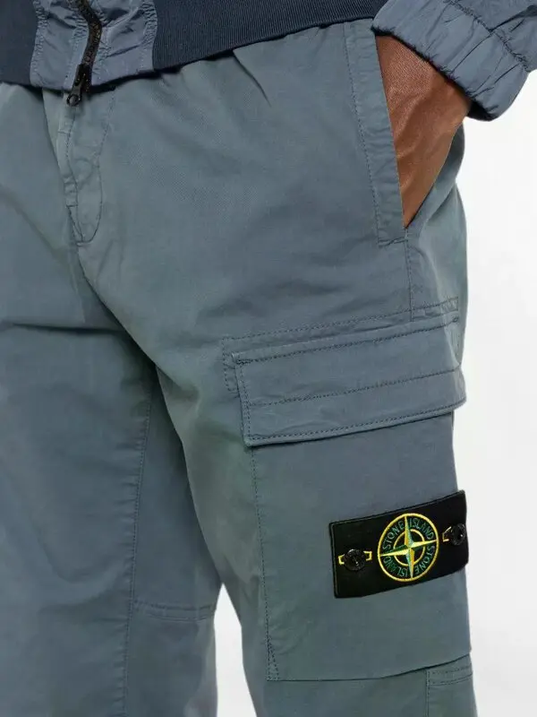 Stone Island Logo-patch Cargo Pants