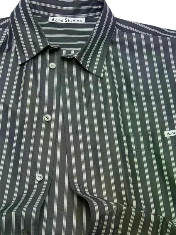 Acne Studios Striped Chest-pocket Shirt