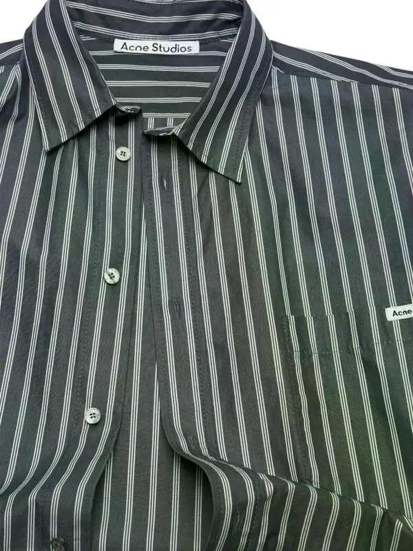 Acne Studios Striped Chest-pocket Shirt