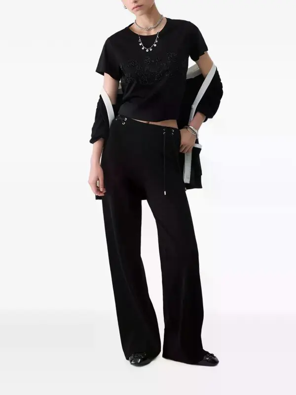 Liu Jo Knit Trousers With Drawstrings