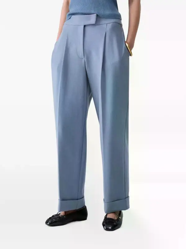 Liu Jo Mélange Trousers With Cuff