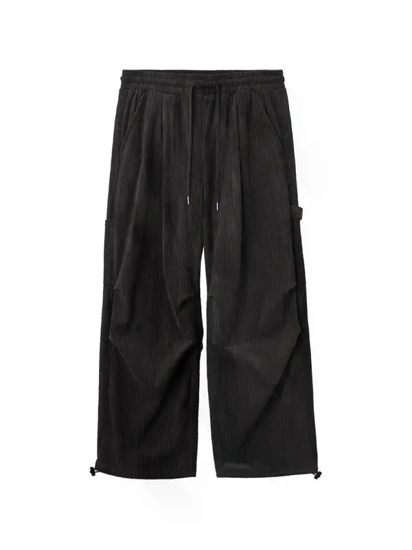 FIVE CM Pleated Corduroy Trousers
