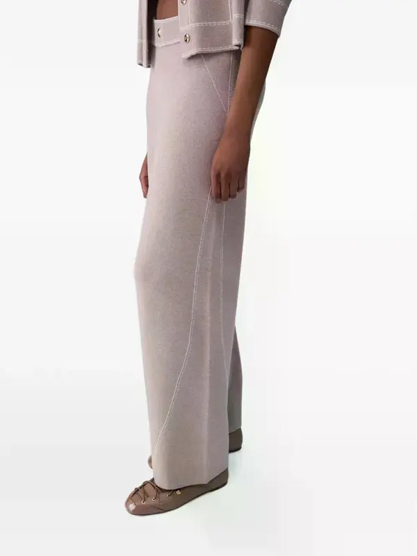 Liu Jo Trousers With Contrast Stitching