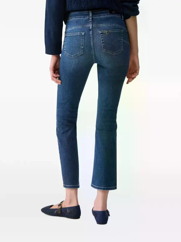 Liu Jo Bootcut Jeans With Rhinestones