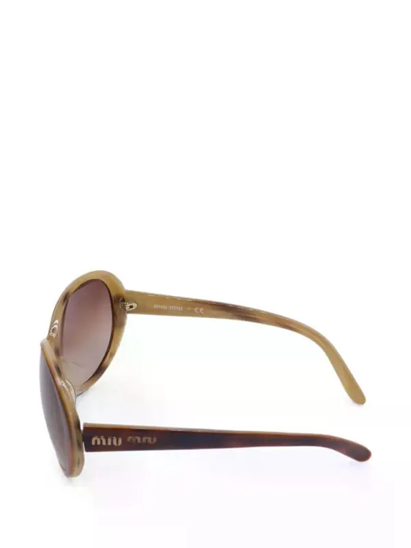 Miu Miu Gradient Oversized Sunglasses