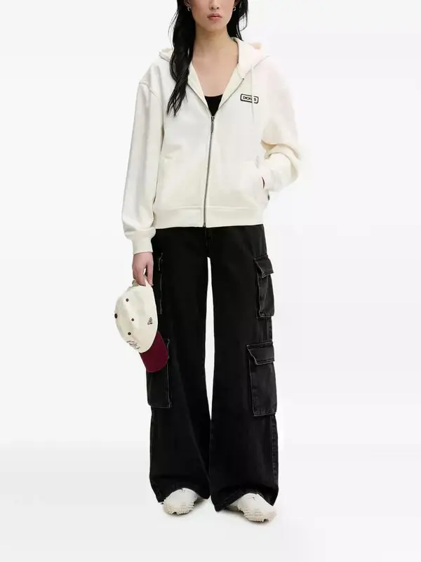 Dickies Deshler Logo-patch Zip-up Hoodie