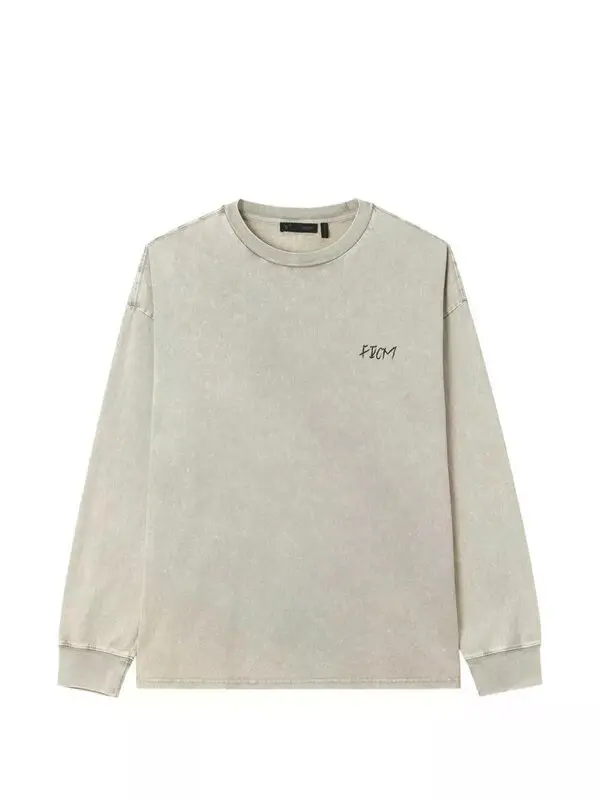 FIVE CM Logo-print Long-sleeve T-shirt