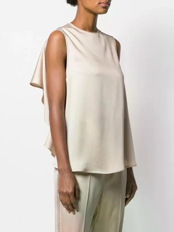 Stella McCartney Open Back Draped Blouse
