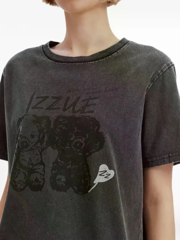 Izzue Graphic-print Cotton T-shirt