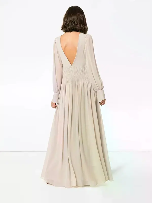 Stella McCartney Carleigh Silk-georgette Maxi Dress