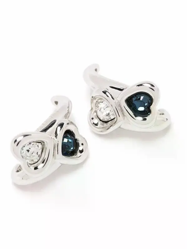 JIWINAIA Heart-charm Earrings