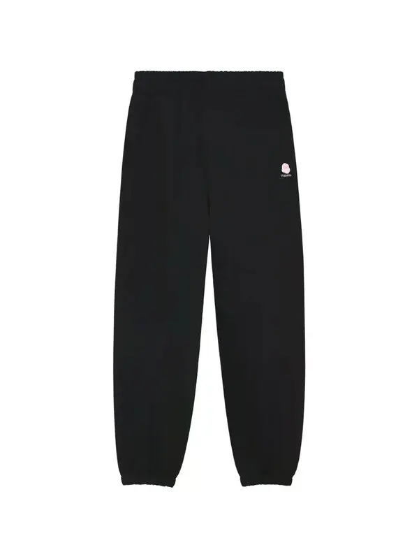 FINGERCROXX Logo-patch Track Pants - Black