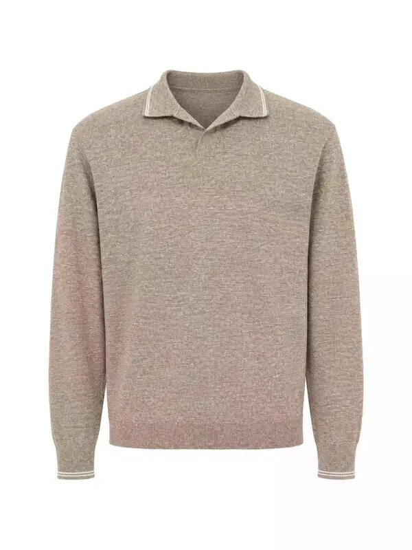 Paul & Shark Fine-knit Long-sleeve T-shirt