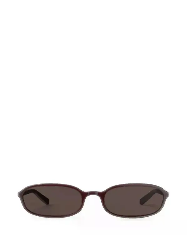ROTATE BY BIRGER CHRISTENSEN X Chimi Oval-frame Sunglasses - Red