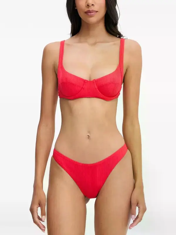Melissa Odabash Ribbed Bikini Bottoms