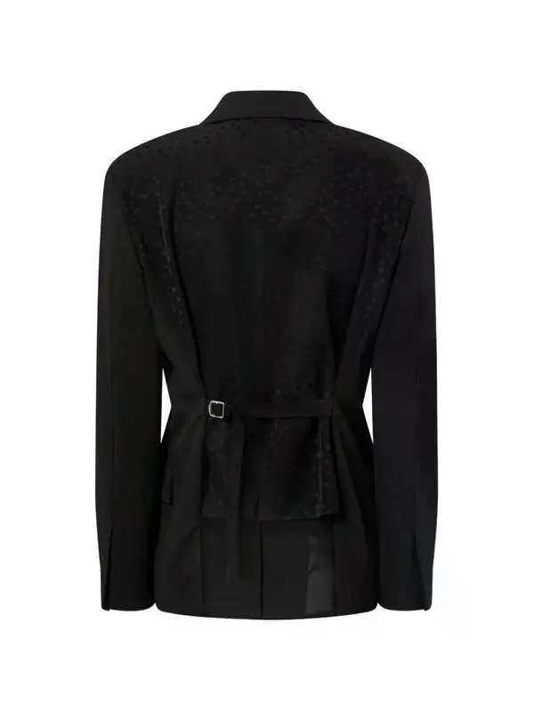 Pinko Jacket With Polka-dot Insert