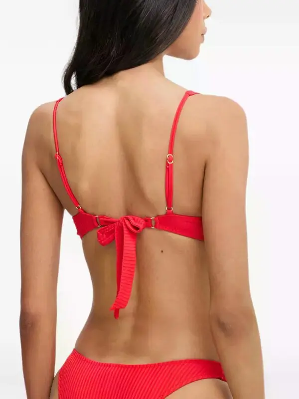 Melissa Odabash Ribbed Underwired Bikini Top