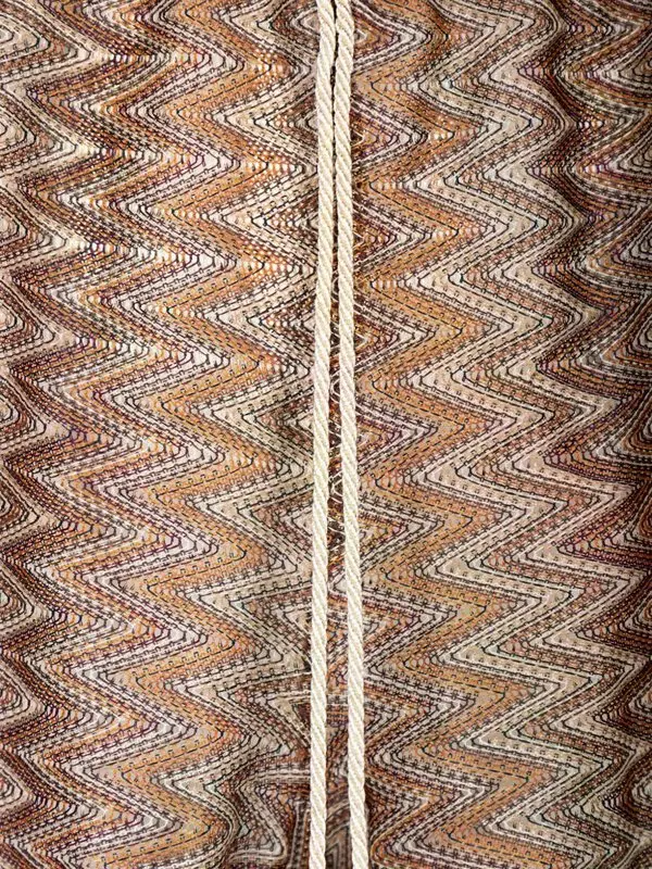 PALMACEA Nair Zigzag-knit Tassel-detail Shorts