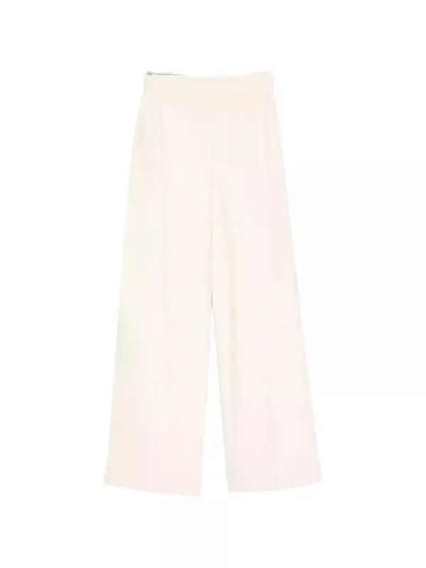 SEMICOUTURE Wide-leg Tailored Trousers - Neutrals