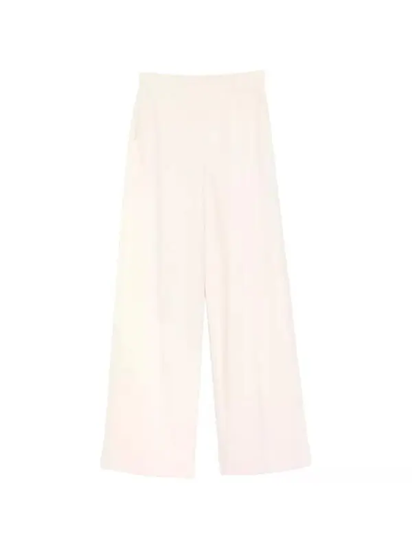 SEMICOUTURE Wide-leg Tailored Trousers - Neutrals