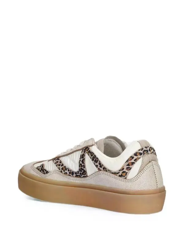 Inuikii Leopard-print Paneled Sneakers
