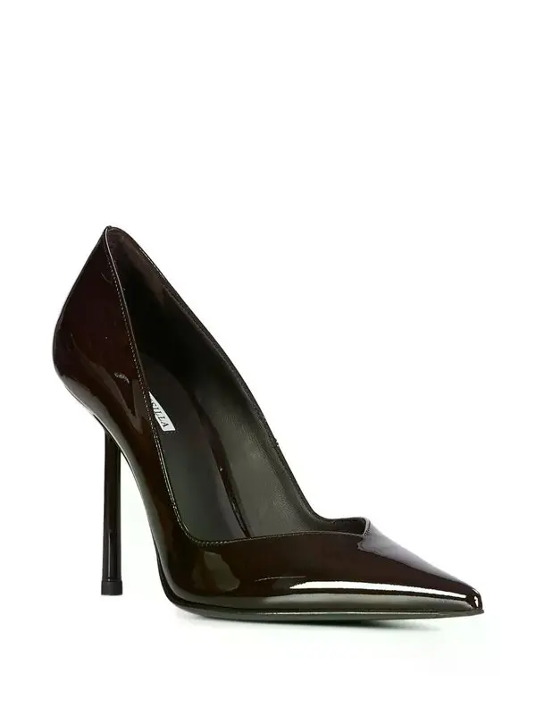 LE SILLA Vivienne Patent-finish Pointed-toe Pumps