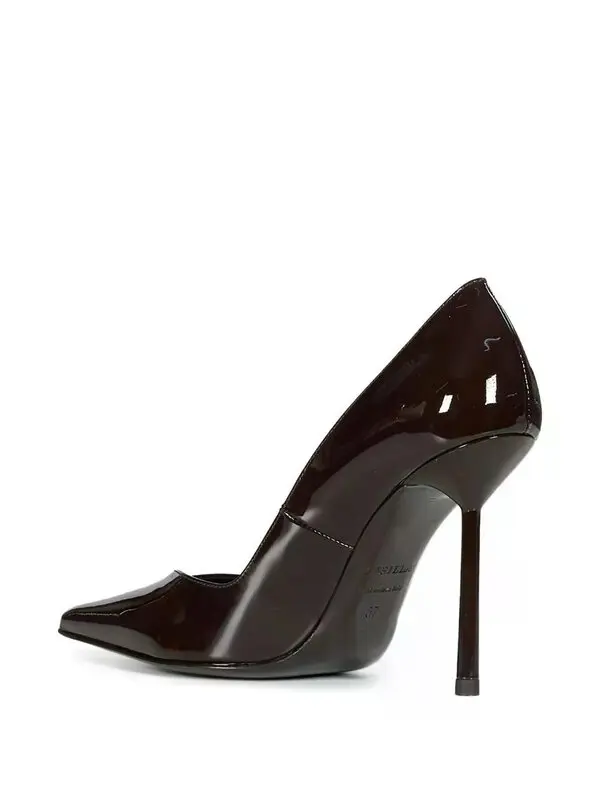 LE SILLA Vivienne Patent-finish Pointed-toe Pumps