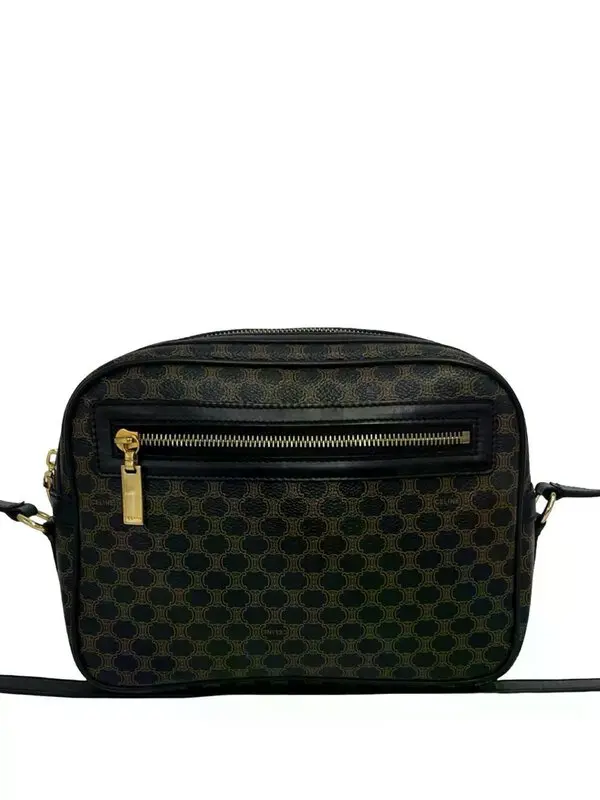 Celine Macadam Coated Canvas Crossbody Bag