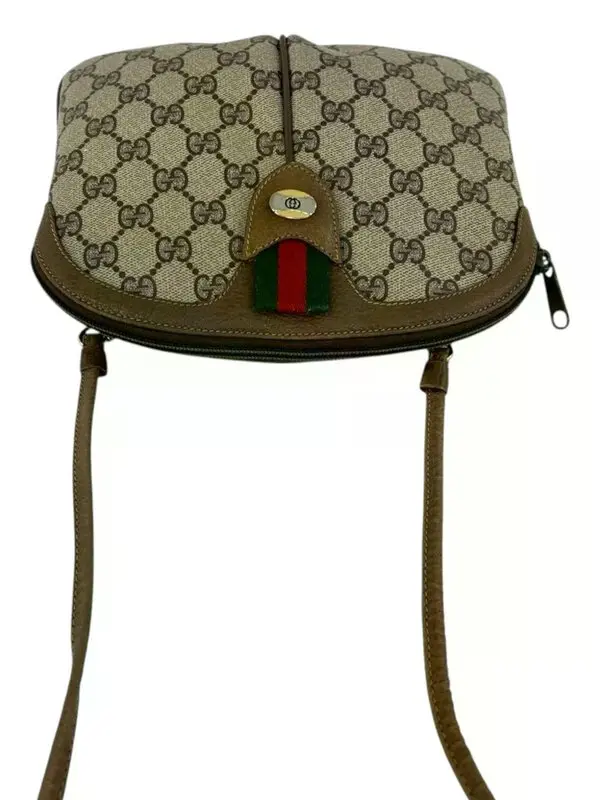 Gucci Gg Supreme Web Crossbody Bag