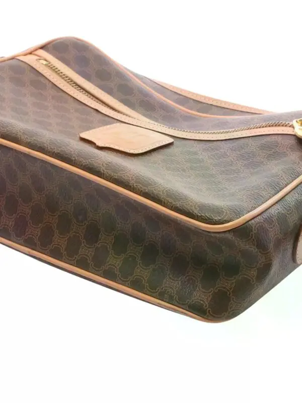 Celine 2014 Macadam Coated Canvas Crossbody Bag