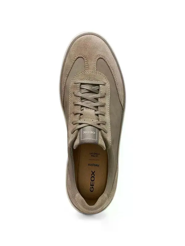 Geox Actif X4 Suede-panelled Sneakers