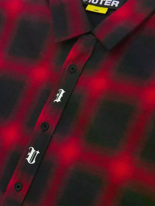 IUTER Fallen Love Checked Shirt