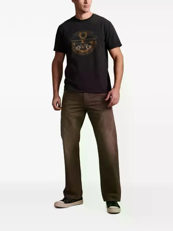 SEVEN Pinstripe-pattern Straight-leg Trousers