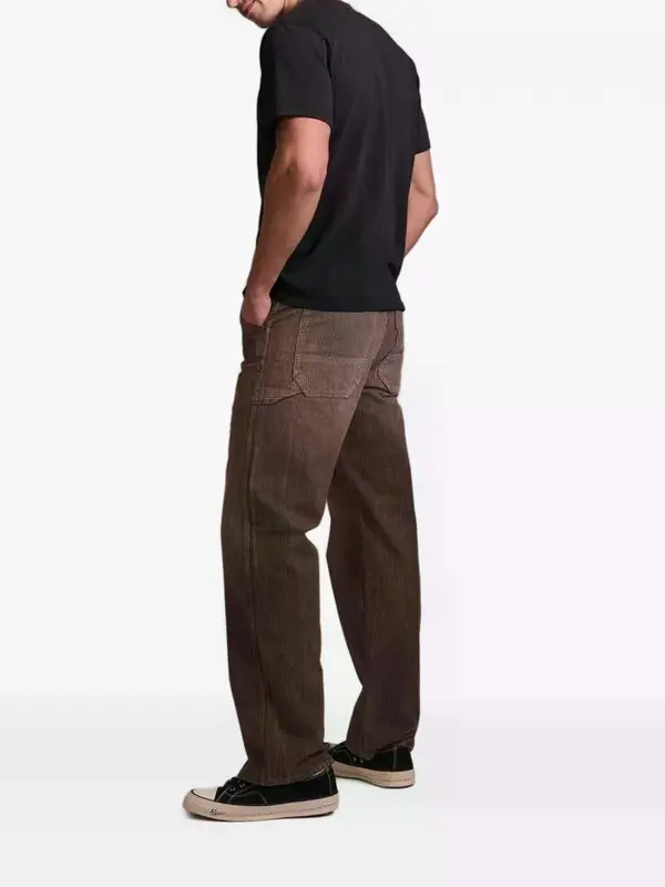 SEVEN Pinstripe-pattern Straight-leg Trousers