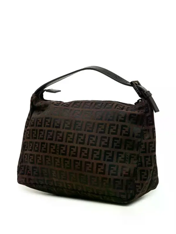 Fendi 2000-2010 Zucchino Canvas Handbag