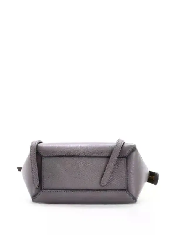 Celine Belt Bag Textured Leather Pico Shoulder Bag