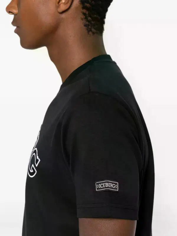Iceberg Logo-patch T-shirt