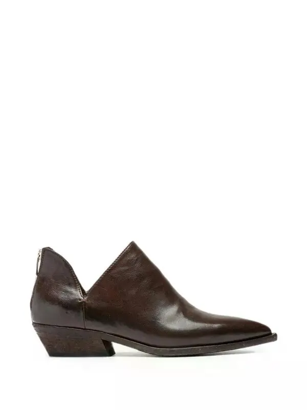 Officine Creative Noelie Dd 106 Leather Ankle Boots