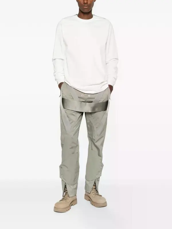 Rick Owens Webbing-strap Zipped-cuff Trousers