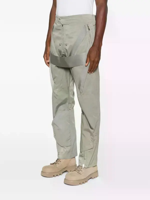 Rick Owens Webbing Strap Zipped Cuff Trousers