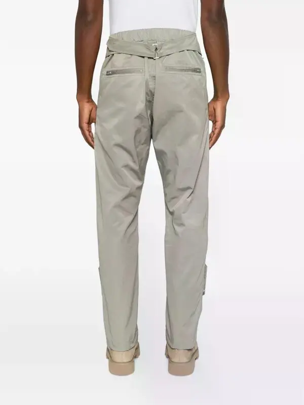 Rick Owens Webbing Strap Zipped Cuff Trousers