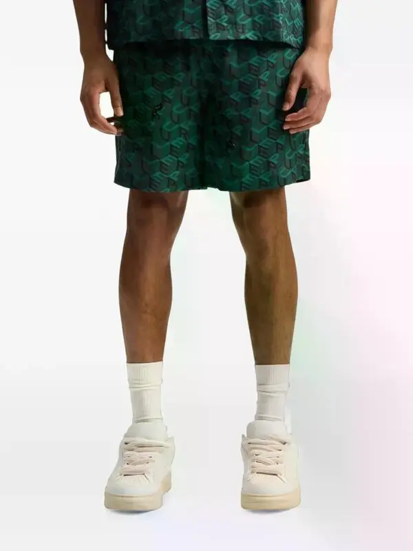 PURPLE BRAND Cube Monogram Short