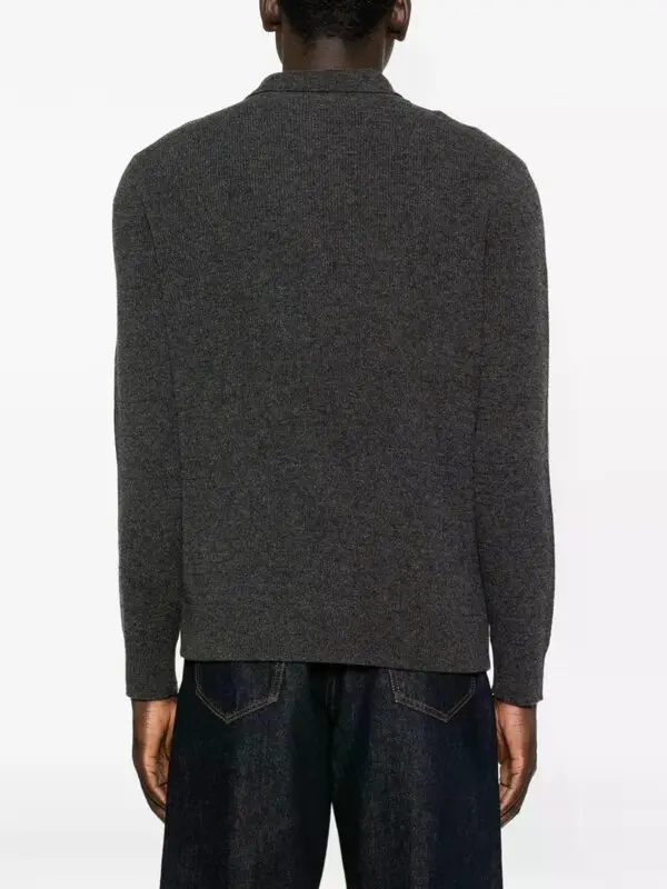 Canali Zip-fastening Polo Sweater