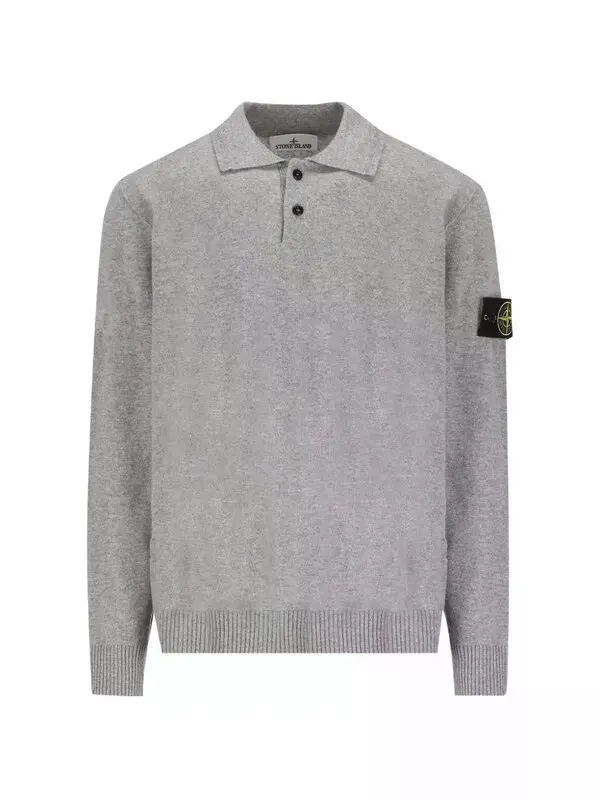 Stone Island Logo-patch Polo Shirt