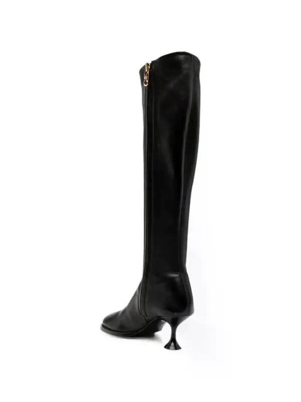 SERGIO ROSSI Round-toe Knee-high Boots