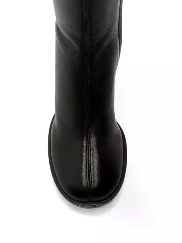 SERGIO ROSSI Round-toe Knee-high Boots